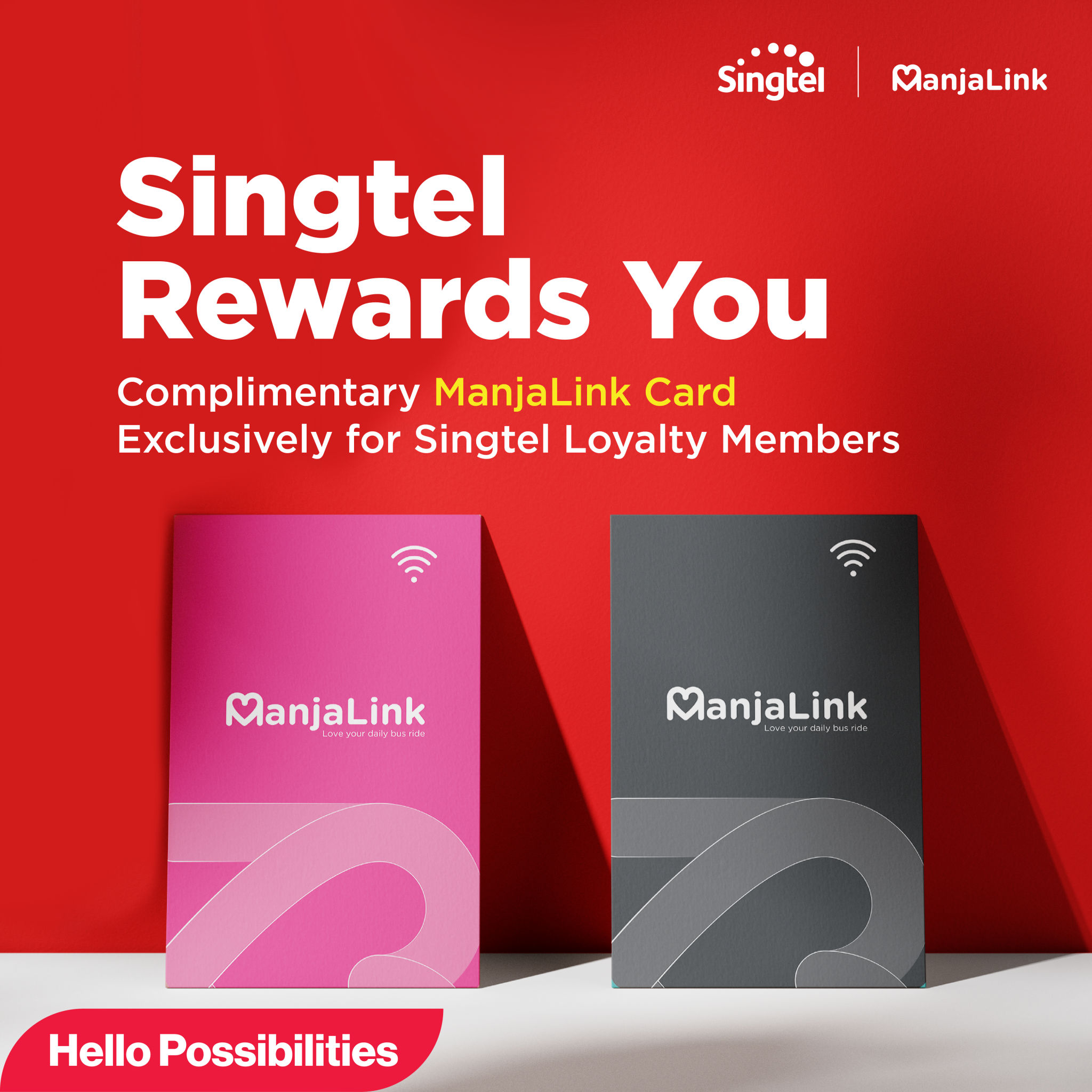 FREE ManjaLink Card for Singtel Users! - Manja