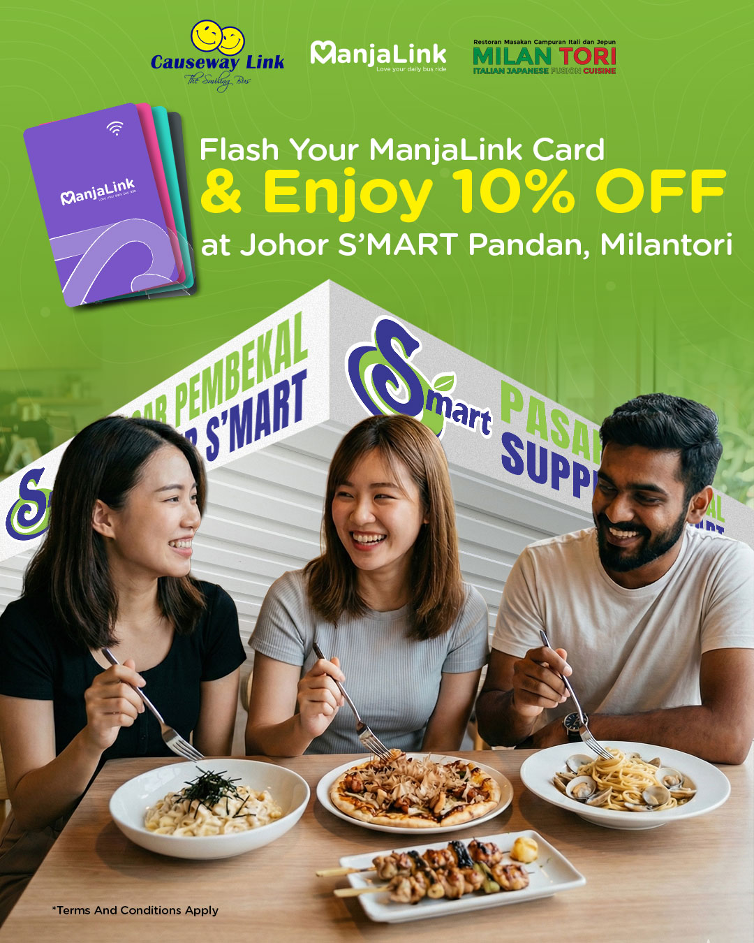 Ride. Dine. Save. - Manja